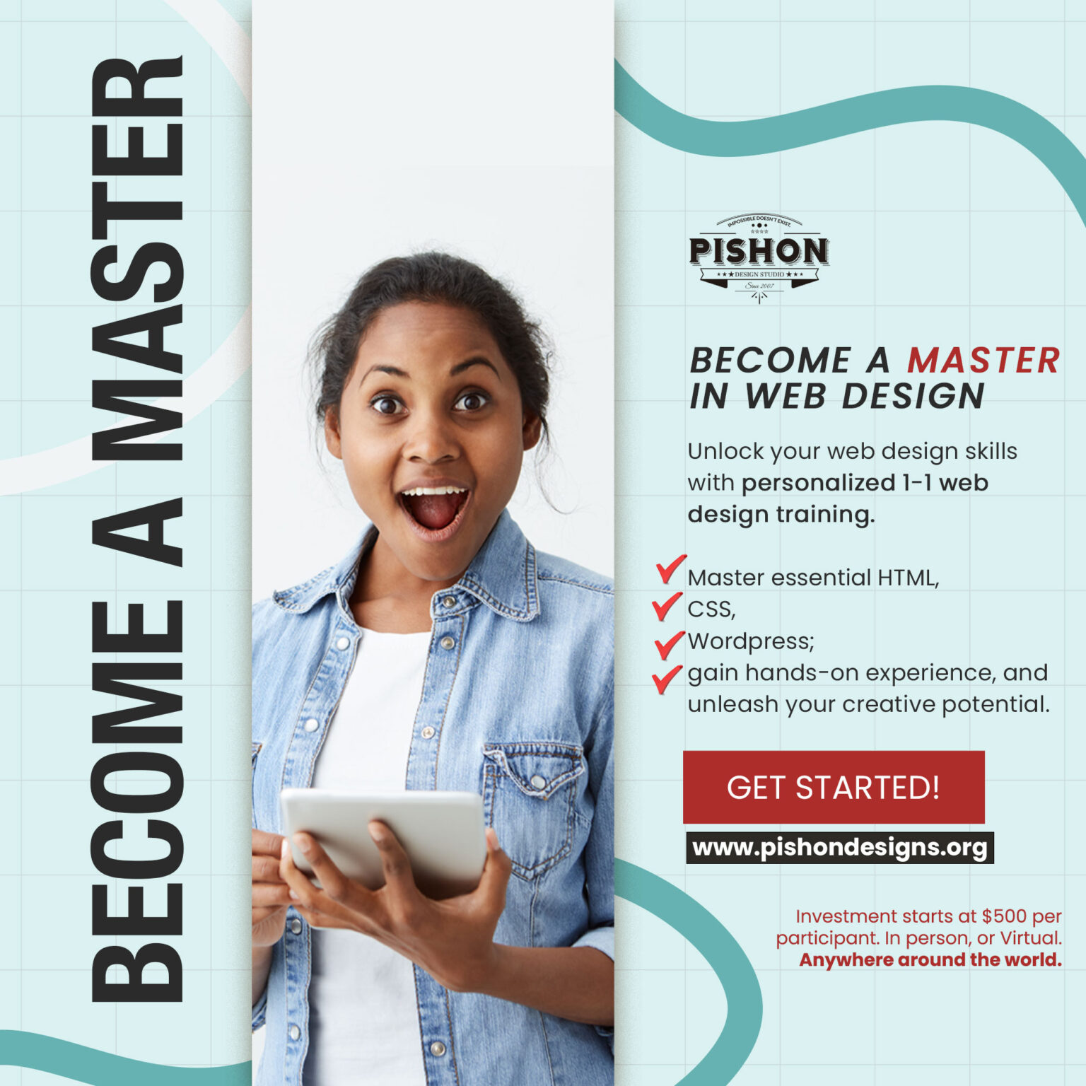 Promo for small businesses - Pishon Design Studio